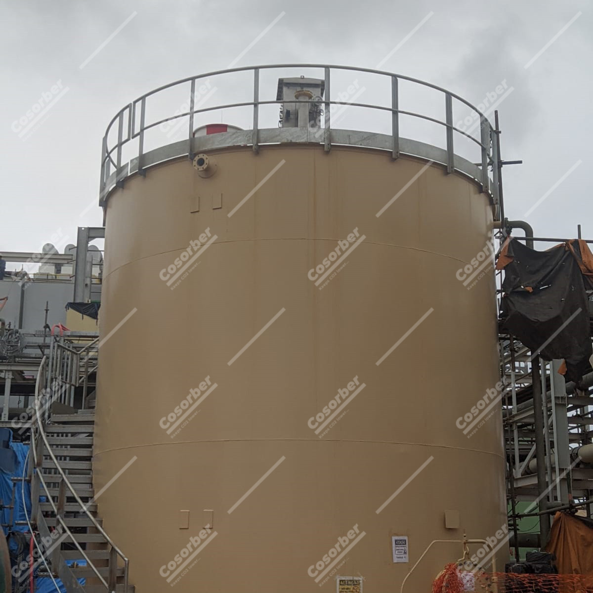 CO2 (Carbondioxide) Absorber Unit - Hydrotes Industry Solutions LLC